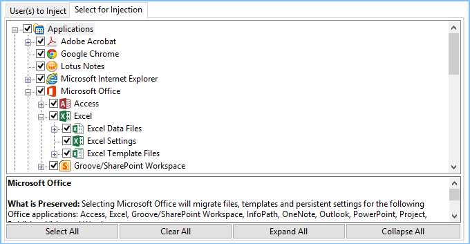 Inject User State Migration Manager Users Guide