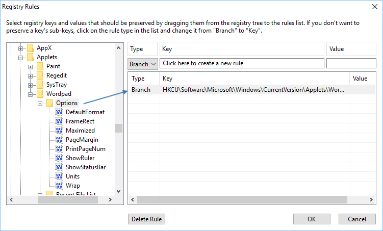 Registry Rules - Migration Manager User's Guide